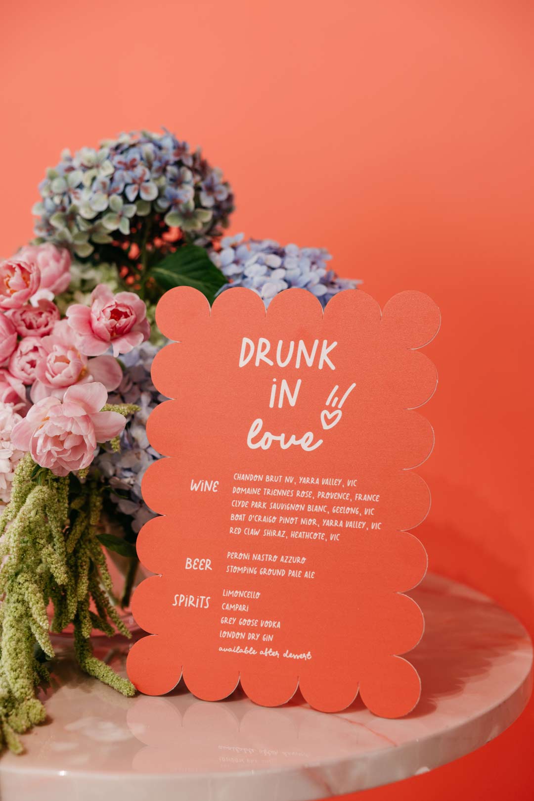 Fleur Bar Menu – Petite Lemposa